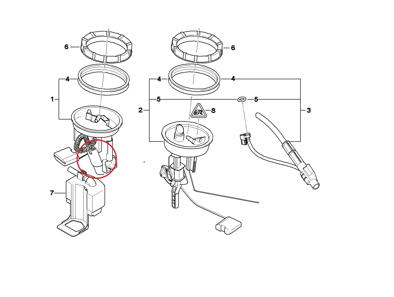 BMW Yakıt Pompası - Tek Pompa - Yan Sanayi E46.M47.M57 -16146768488 ...