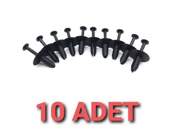 BMW Tampon Klipsi 10 Lu Yan Sanayi E36.E46.E39.F10.F30.E38 ...